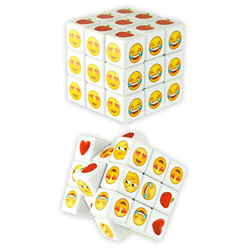 Smile Face Puzzle Cube Mix & Match Toys - Pack of 12 – www ...